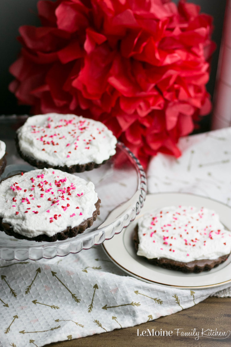 Mini Chocolate Pudding Tarts
